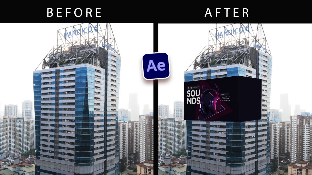 How To Create A Logo Banner Unroll In After Effects CC | Logo VFX Intro ...