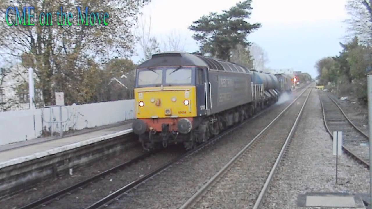 Network Rail 57306 & DRS 57008 - 3S60 RHTT 01/11/2014 - YouTube