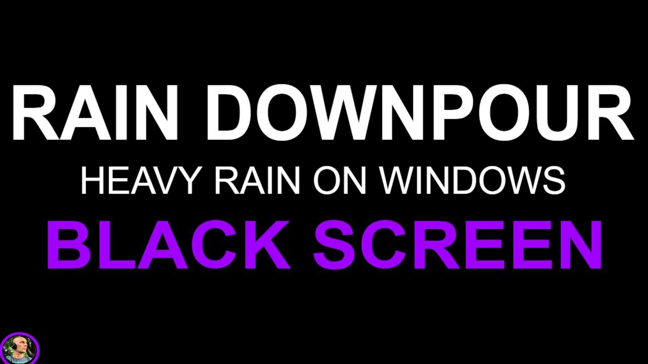 Heavy Rain On Windows, Night Rain Sounds For Sleeping, Rain On Window ...