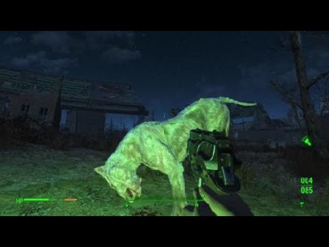 Fallout 4 alpha albino mongrel - YouTube