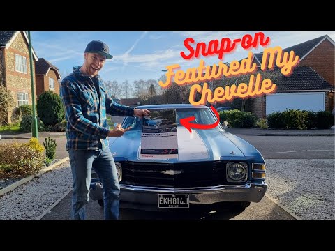 My 1971 Chevrolet Chevelle Pro-touring style V8 muscle car that Snap-on featured