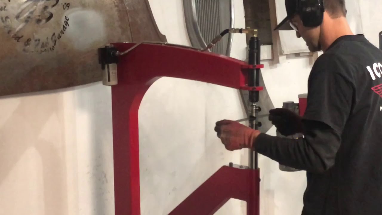 Planishing hammer update - YouTube