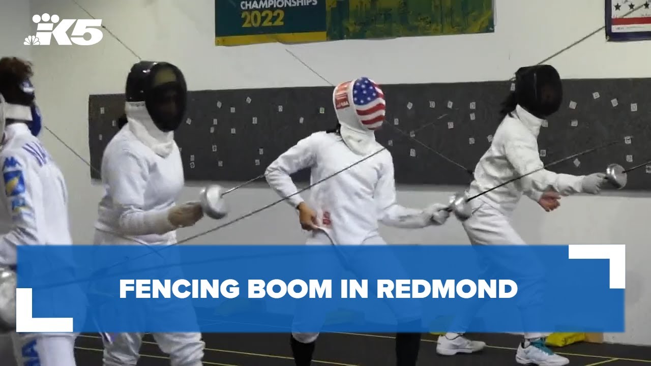 Fencing boom in Redmond - YouTube