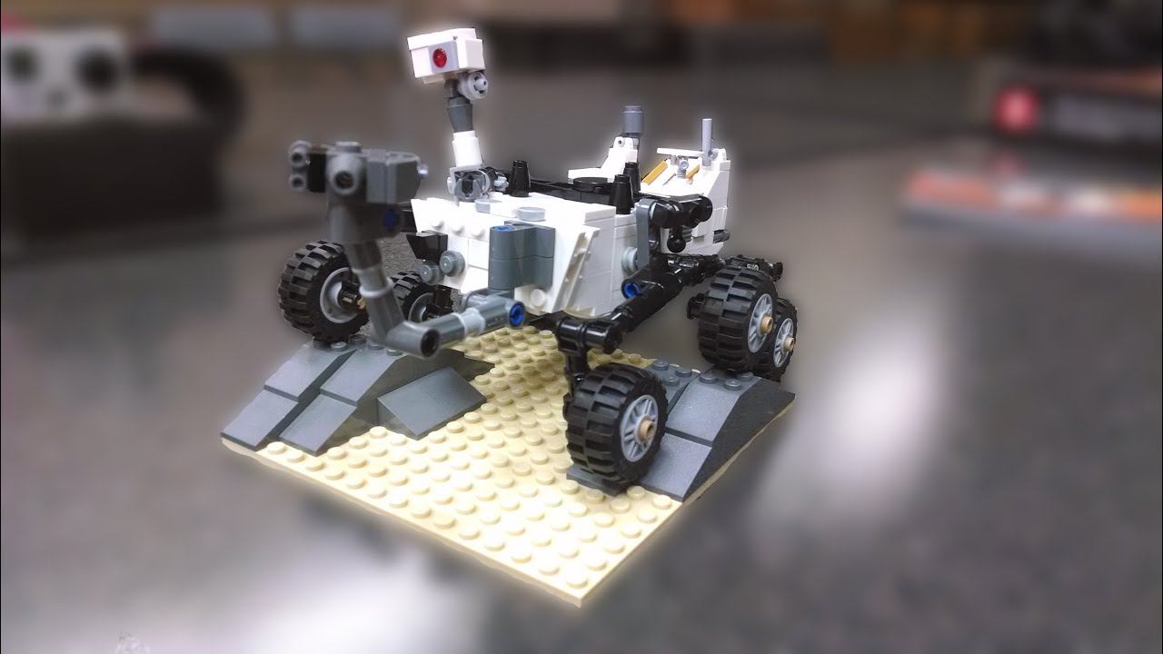 Time-lapse build of the Lego Curiosity Rover - YouTube