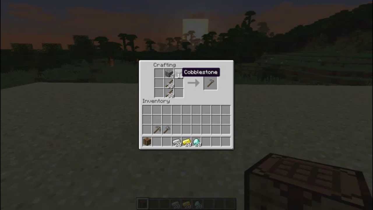 Minecraft : How to Make Weapons - YouTube