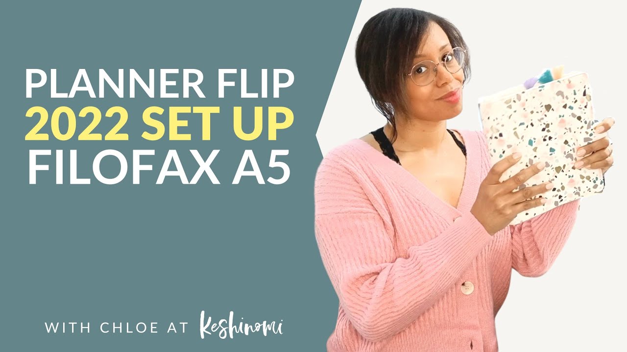 Filofax A5 Organiser, Planner Setup for 2022 & Flip Through - YouTube