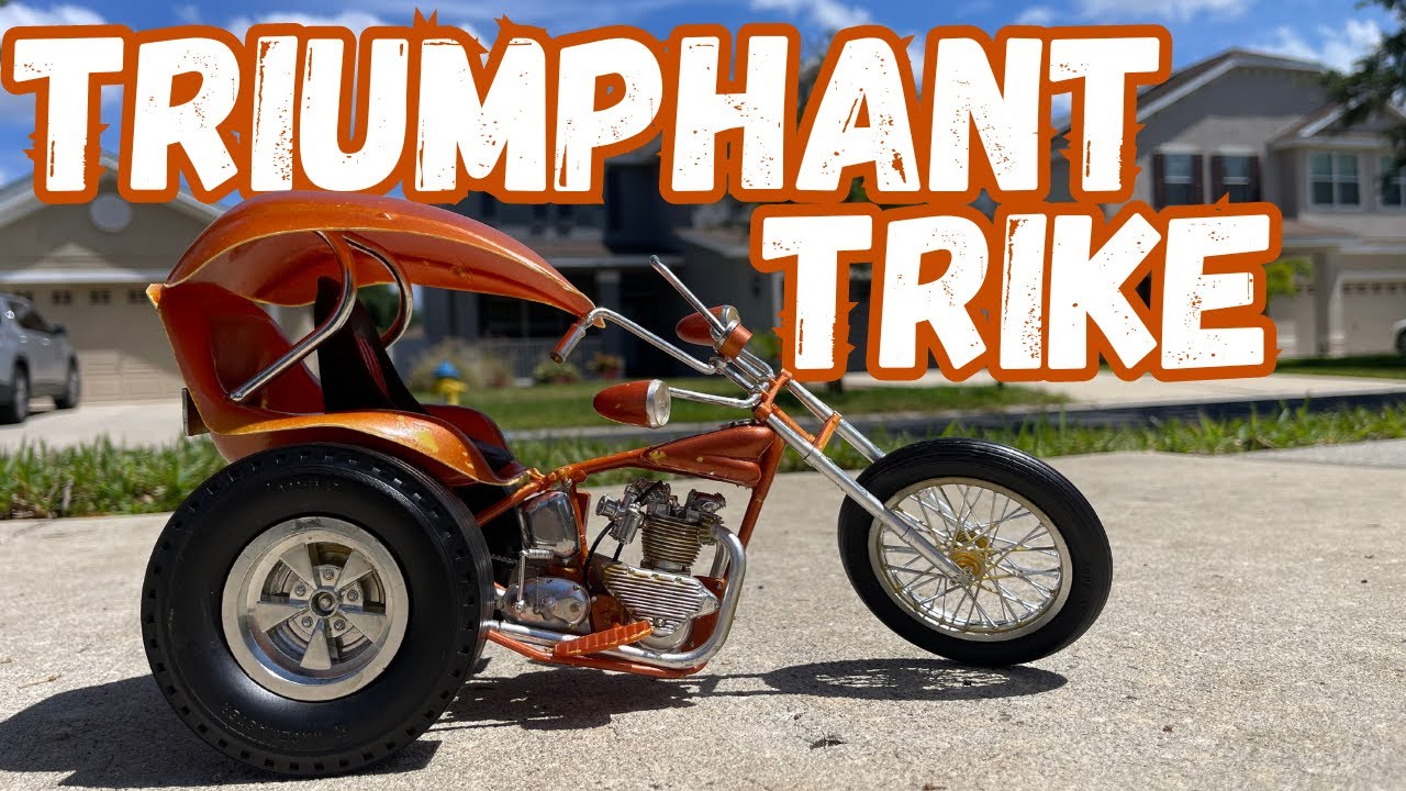 We rescue this trike from the trash! - YouTube