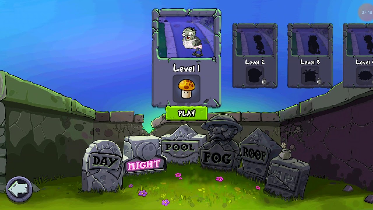 Plants vs zombies The 2 seed slot challenge pt2 - YouTube