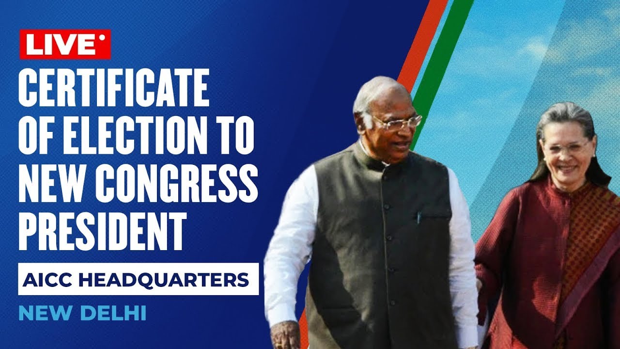 LIVE: Presentation of the certificate of election to the new Congress ...