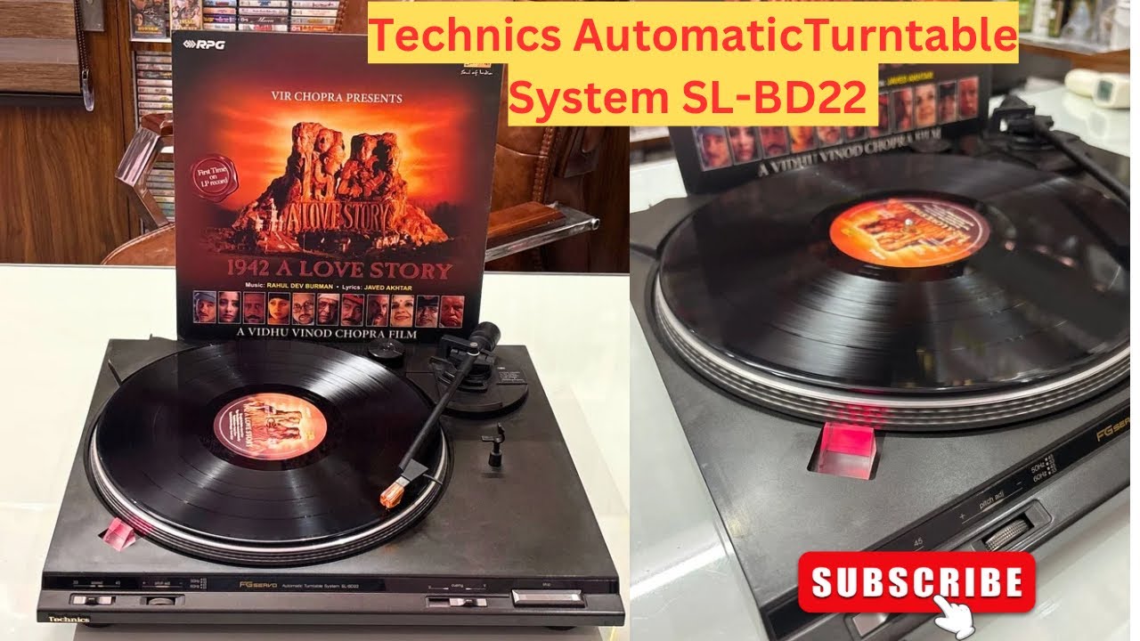 Technics Automatic Turntable system SL-BD22 for sale #technics #song # ...