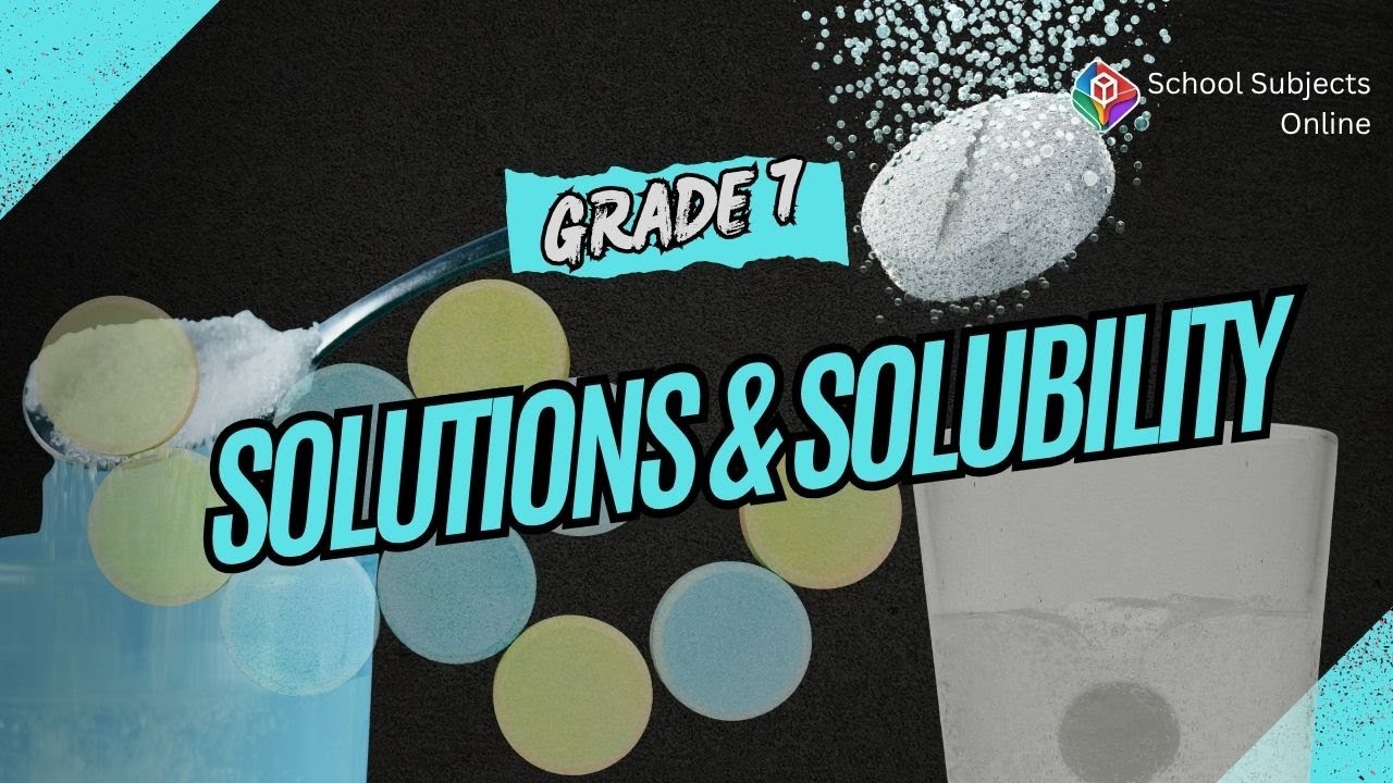 Grade 7 Solutions & Solubility – Why Some Things Mix and Others Don’t ...