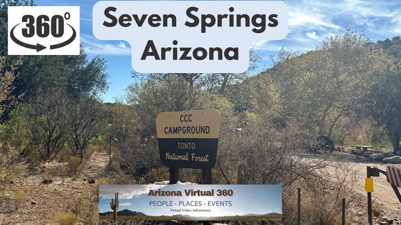 Seven Springs - Arizona in 360 - YouTube