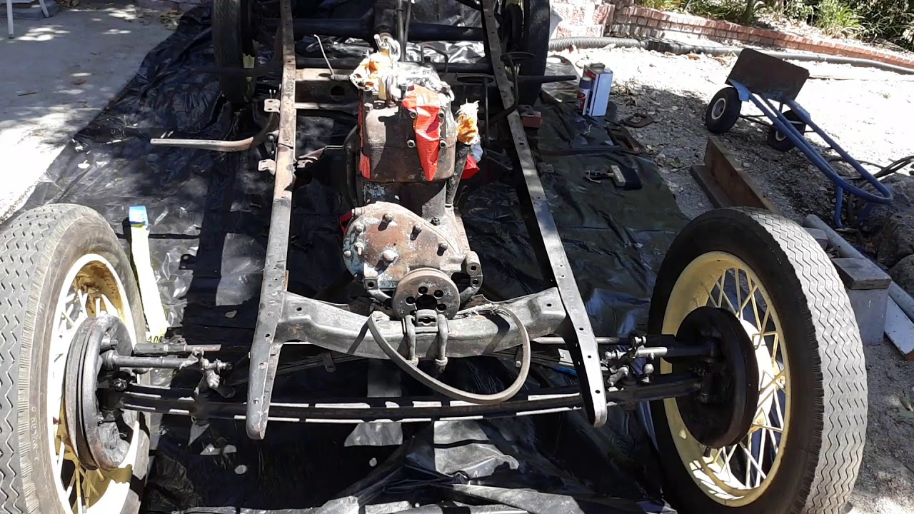 1929 Ford Model A restoration project - YouTube
