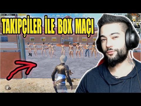 TAKİPÇİLERİM İLE BOX MAÇI YAPTIK  KOMİK ANLAR :D