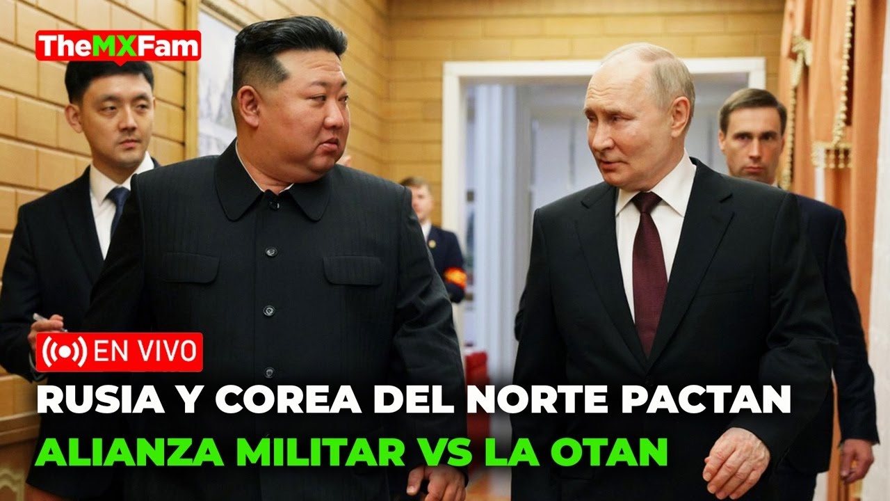 BLOQUE MILITAR ANTI-OTAN: PUTIN Y KIM JONG UN PACTAN PROTECCION MUTUA ...