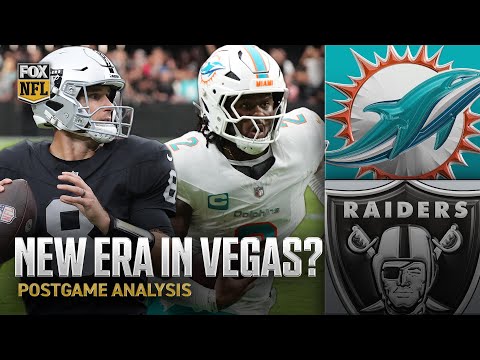 Kirk Cousins shines as Raiders cruise past Dolphins in DOMINANT Week 1 win