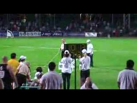 Scott Martin Australian Shot Put Record 21.27m - YouTube