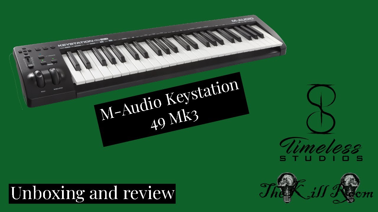 M Audio Keystation 49 Mk3 USB MIDI Keyboard Controller Unboxing And m-audio-keystation-49-mk3-usb-midi-keyboard-controller-unboxing-and