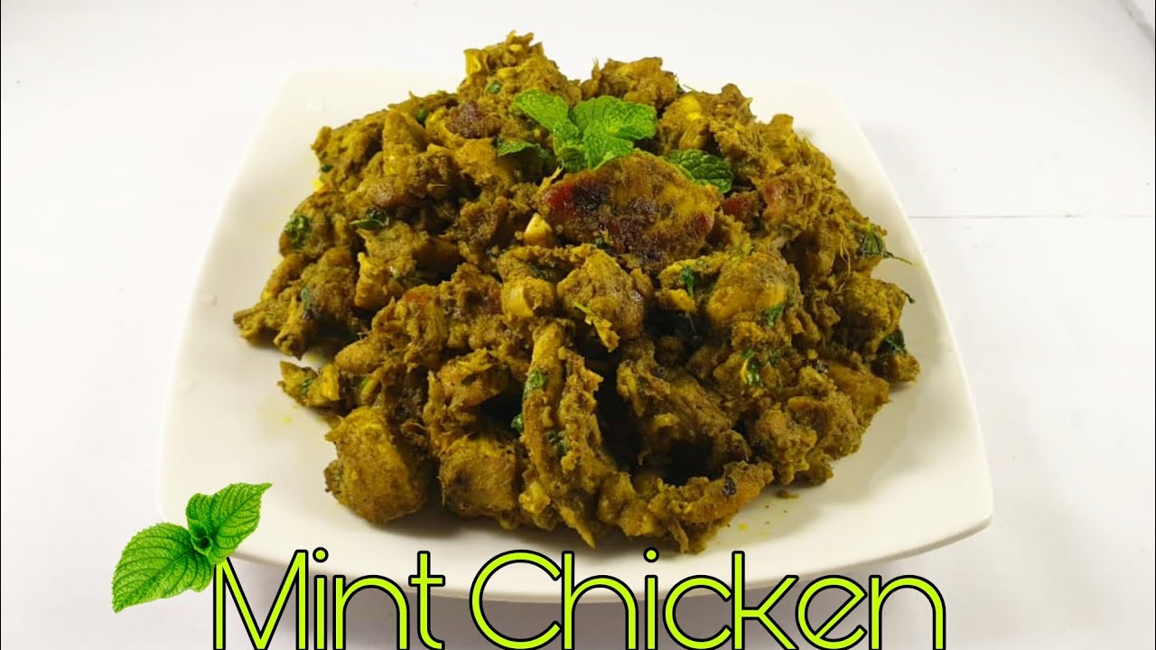 Easy Mint Chicken Recipe | Pudina Chicken Recipe | - YouTube