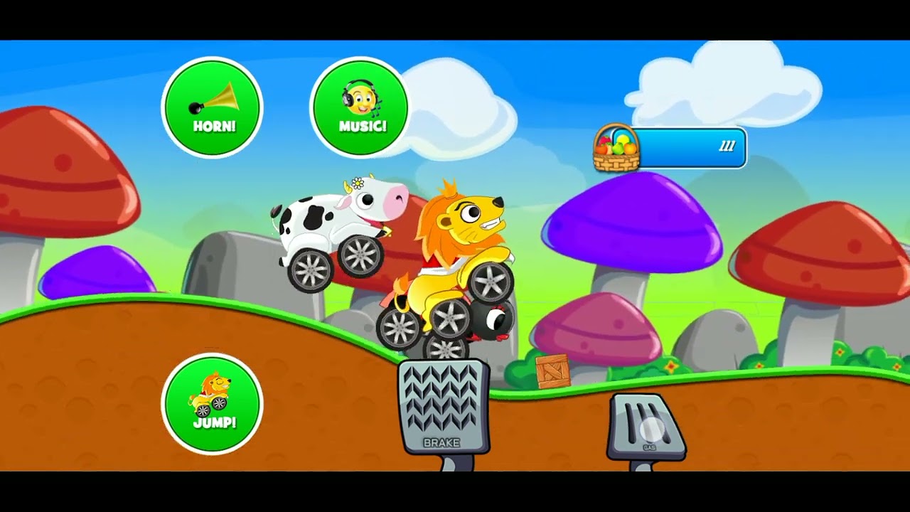 little animals car driving racing game video gameplay#shorts #gaming # ...