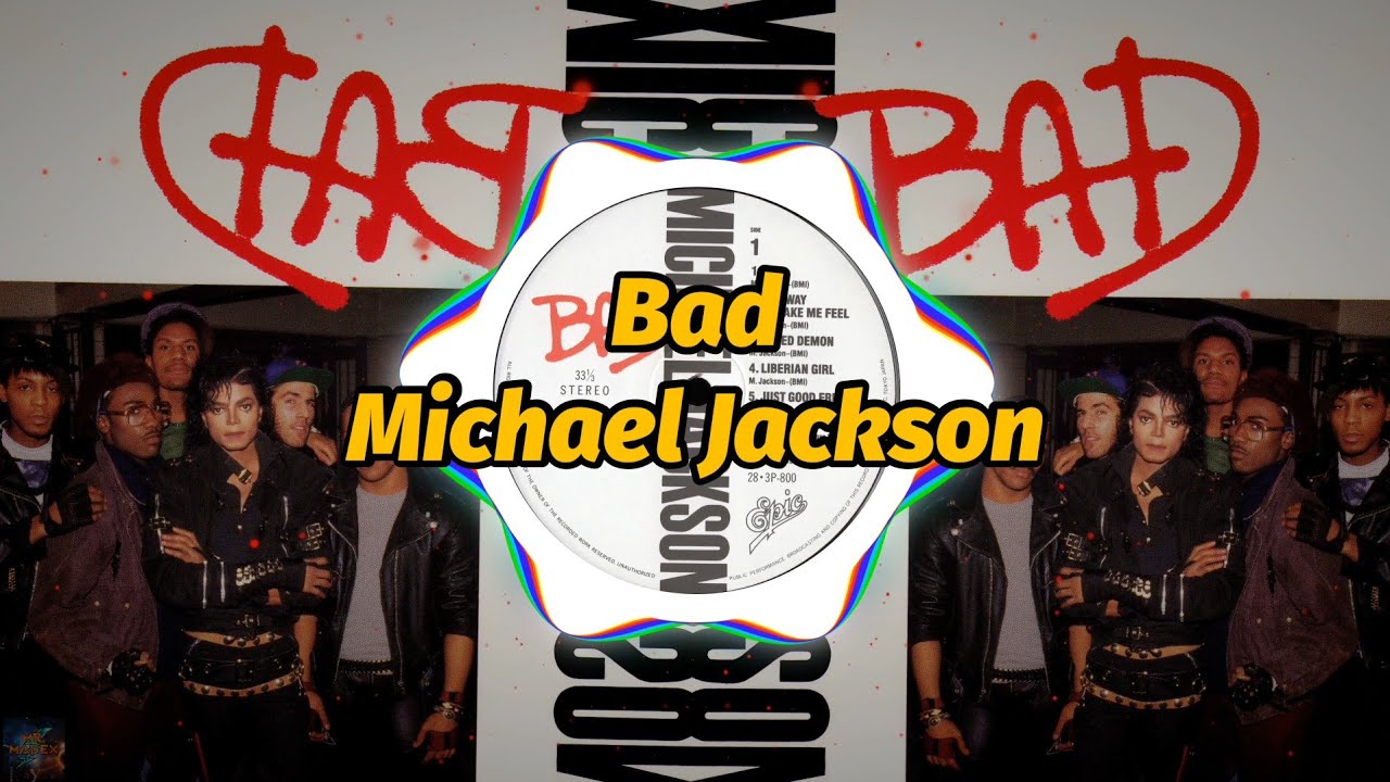 Michael Jackson - Bad (4K Video) (Lyrics) - YouTube