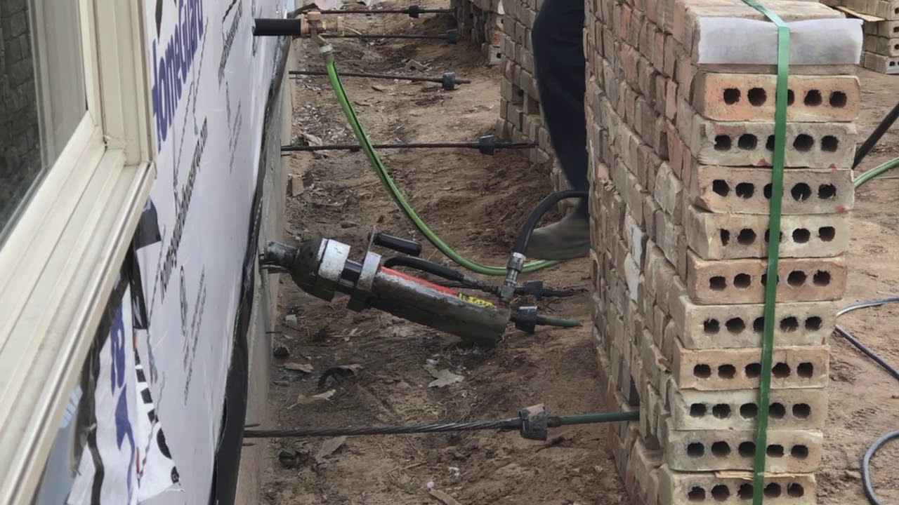 Post Tensioning of Cables - YouTube