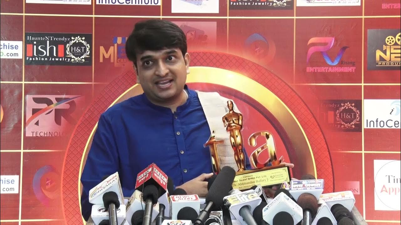 Tamas Iconic Awards 2024 Award winner Dr. Abhinavv ballary Organizers ...