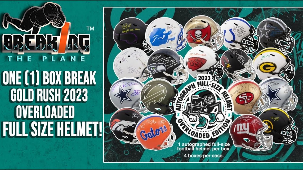 Ebay Gold Rush OVERLOADED Full Size Helmet break - then live fills ...