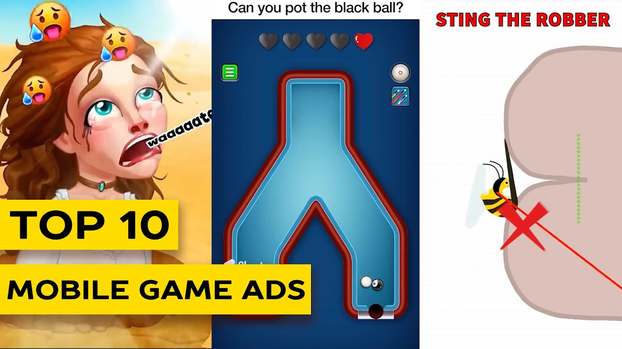 Top 10 Mobile Game Ads 2024 January - YouTube