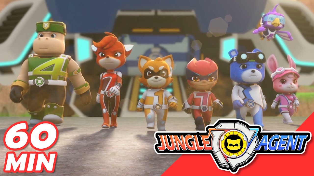 【Jungle Agent 2】Ep01-26 Highlight KOMPILASI TERBAIK! | Kartun | Robot ...