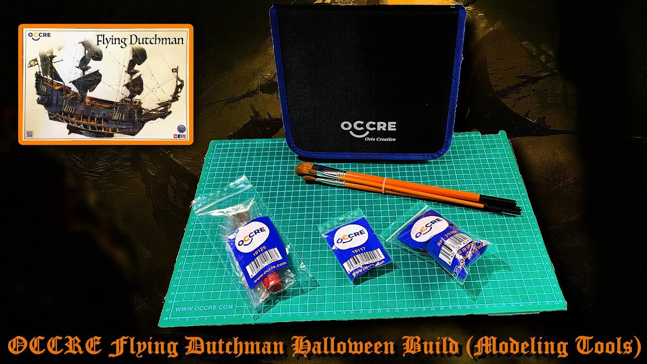 OCCRE Flying Dutchman 1:50 Scale Wooden Model Kit (OCCRE Modeling Tools ...