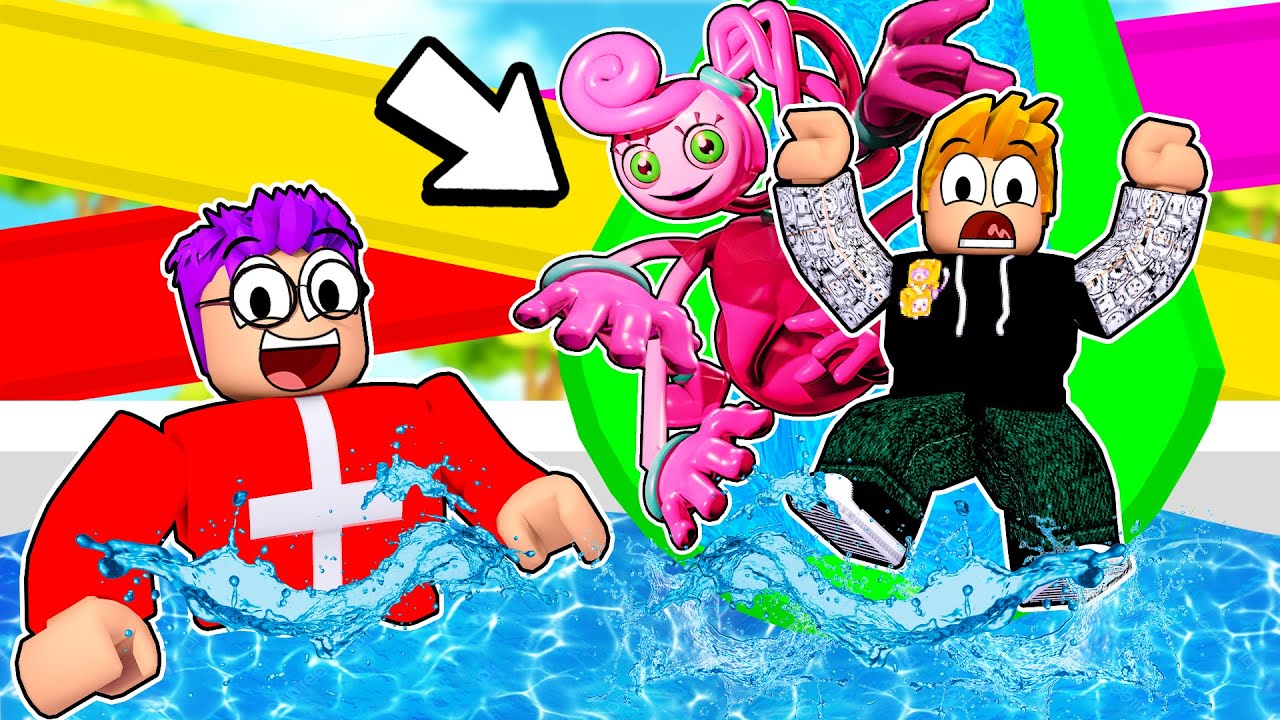 LankyBox Rates EVERY RIDE In The BEST ROBLOX WATER PARK EVER ...