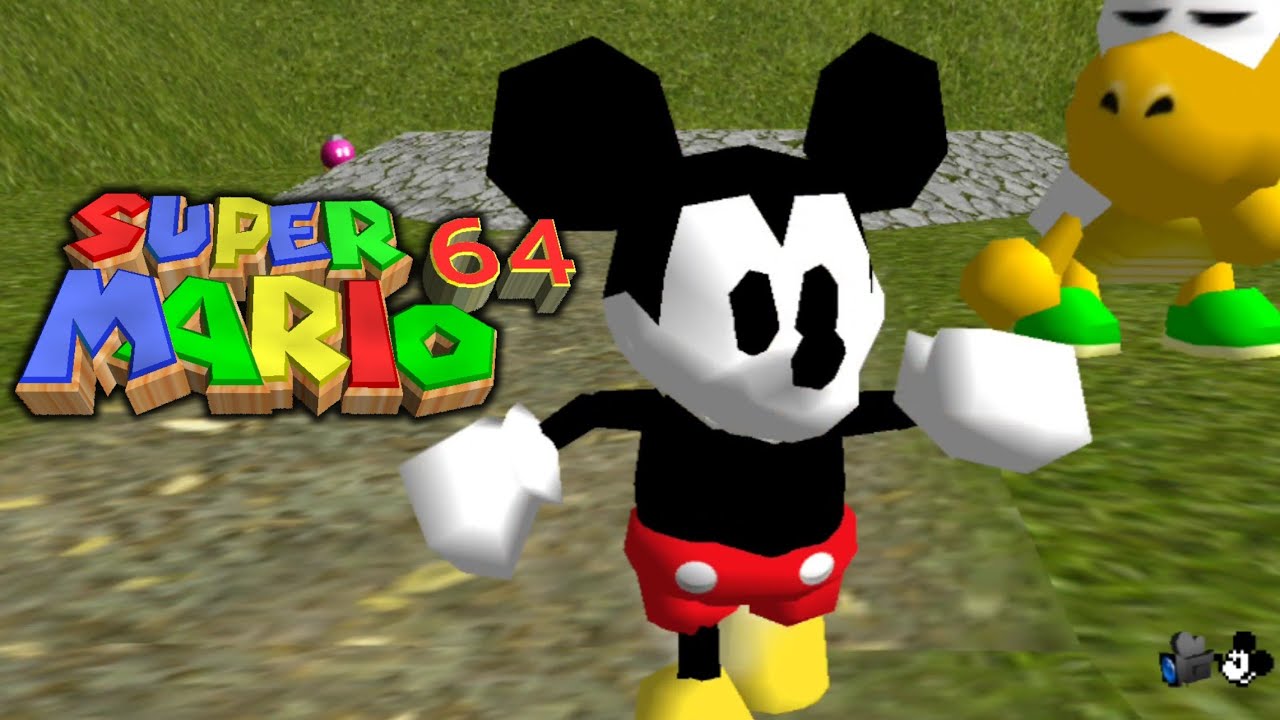 Super Mickey Mouse 64 Skin HD Textures Realistic Nintemod Eluxi Full ...