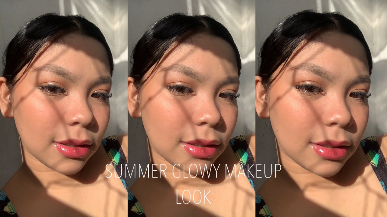 Summer Glowy Makeup Look // Ricci Calayag - YouTube