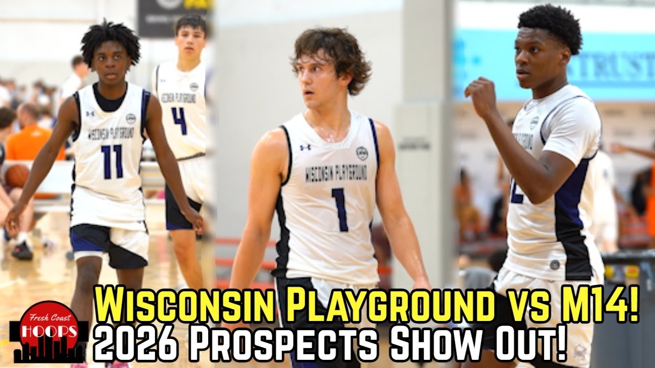 Wisconsin Freshmen Show Out! Wisconsin Playground Club vs M14 - YouTube