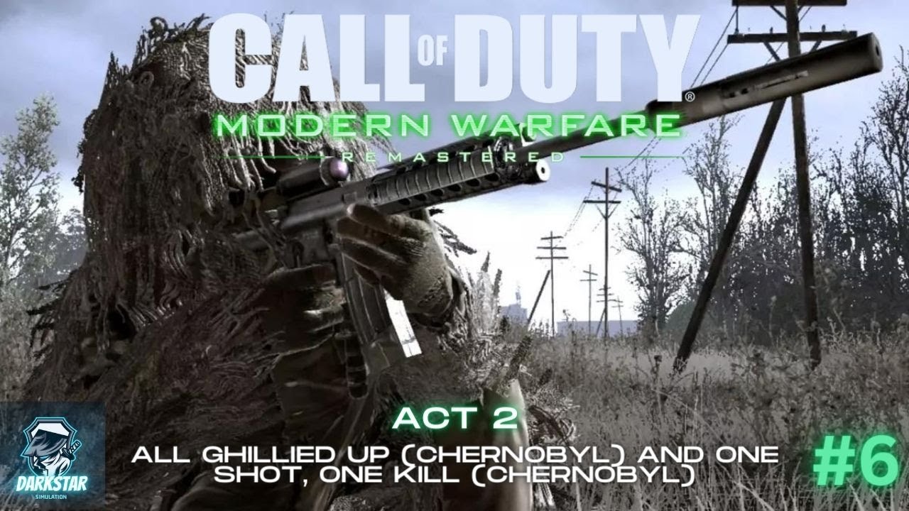 Call of Duty 4: Modern Warfare Remastered - Act 2 Chernobyl Campaign ...