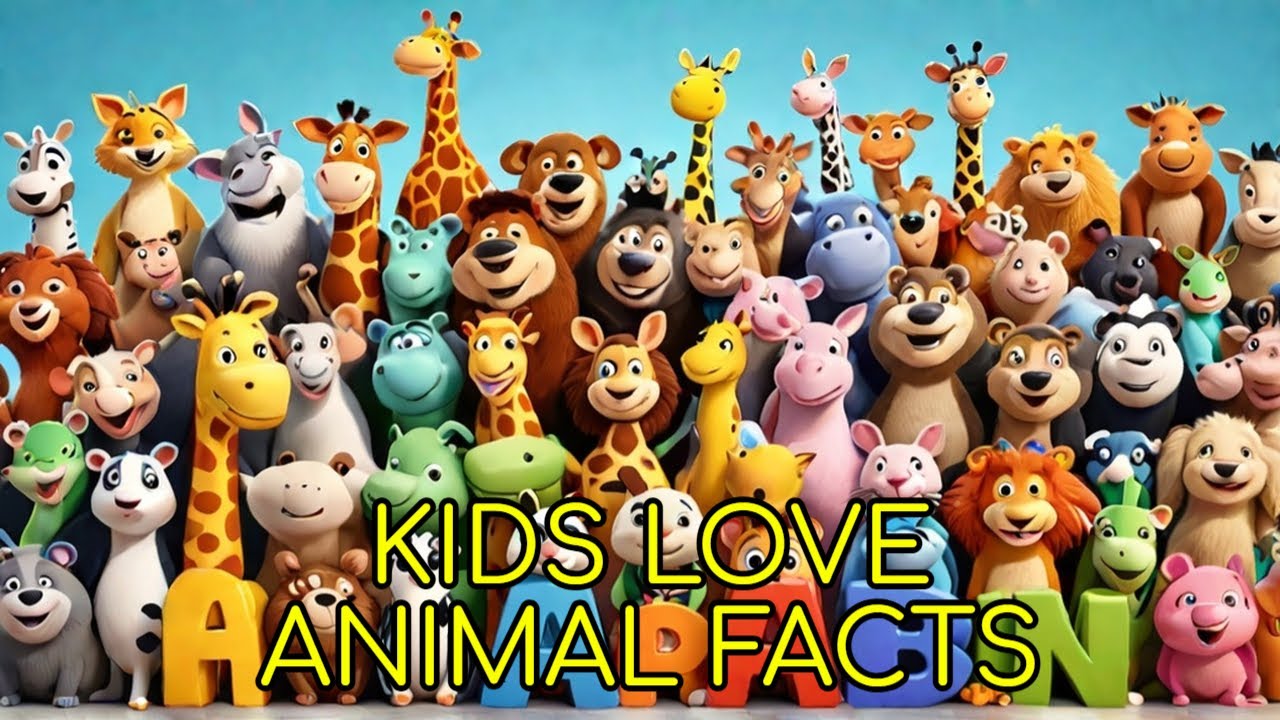 A to Z Animal Names with Fun Facts | Learn Animals Alphabetically for ...