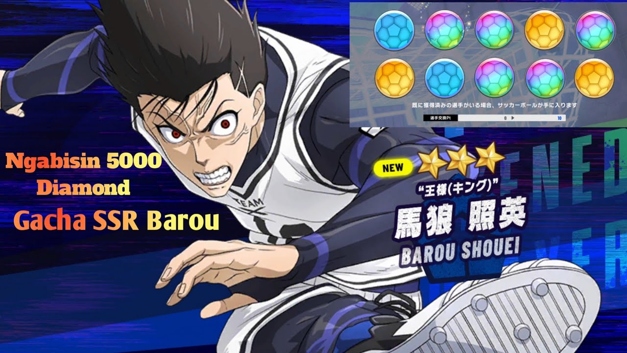 Gacha Barou Striker Egois🔥| Blue Lock Blaze Batle #gaming #bluelock # ...