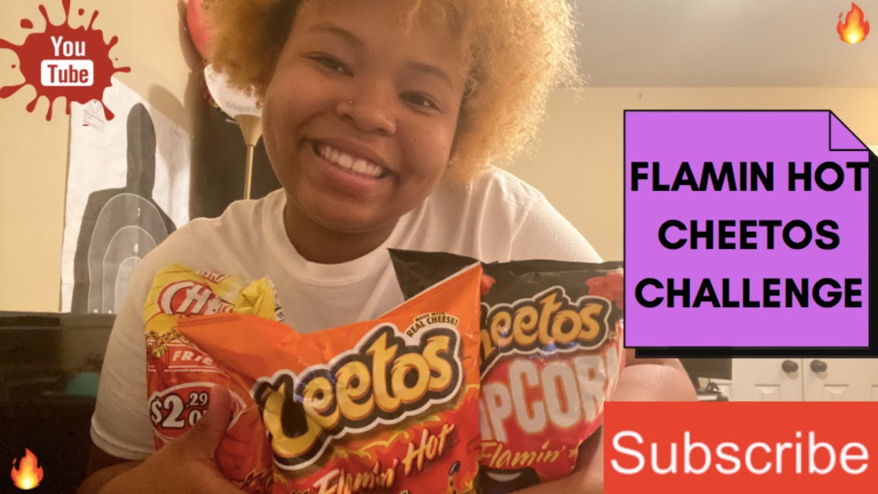 FLAMIN HOT CHEETOS CHALLENGE*EPIC FAIL* - YouTube