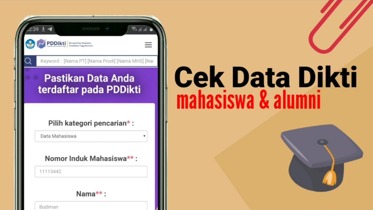 Cara Melihat Data Mahasiswa di FORLAP DIKTI - YouTube