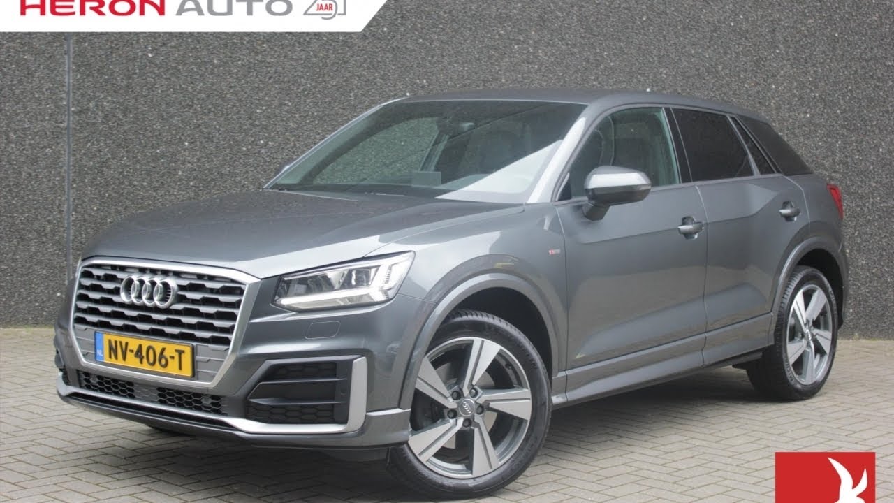 Audi Q2 1.4 TFSI CoD 150pk Sport Pro Line S NAVI LED - YouTube