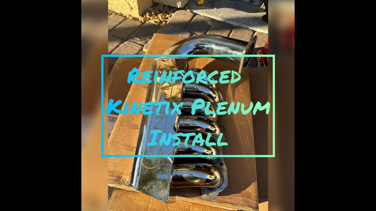 G35 VQ35DE REINFORCED KINETIX PLENUM INSTALL - YouTube