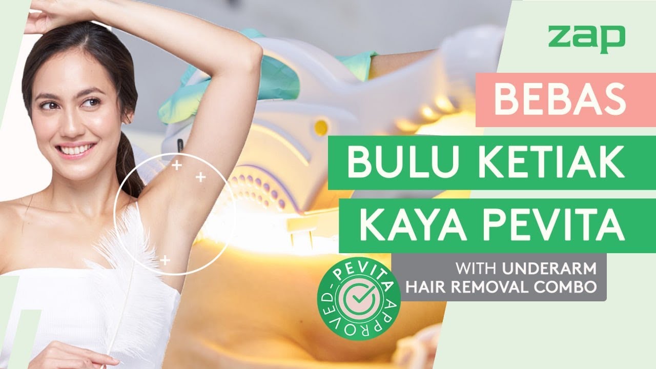 TREATMENT BEBAS BULU KETIAK KAYA PEVITA - YouTube