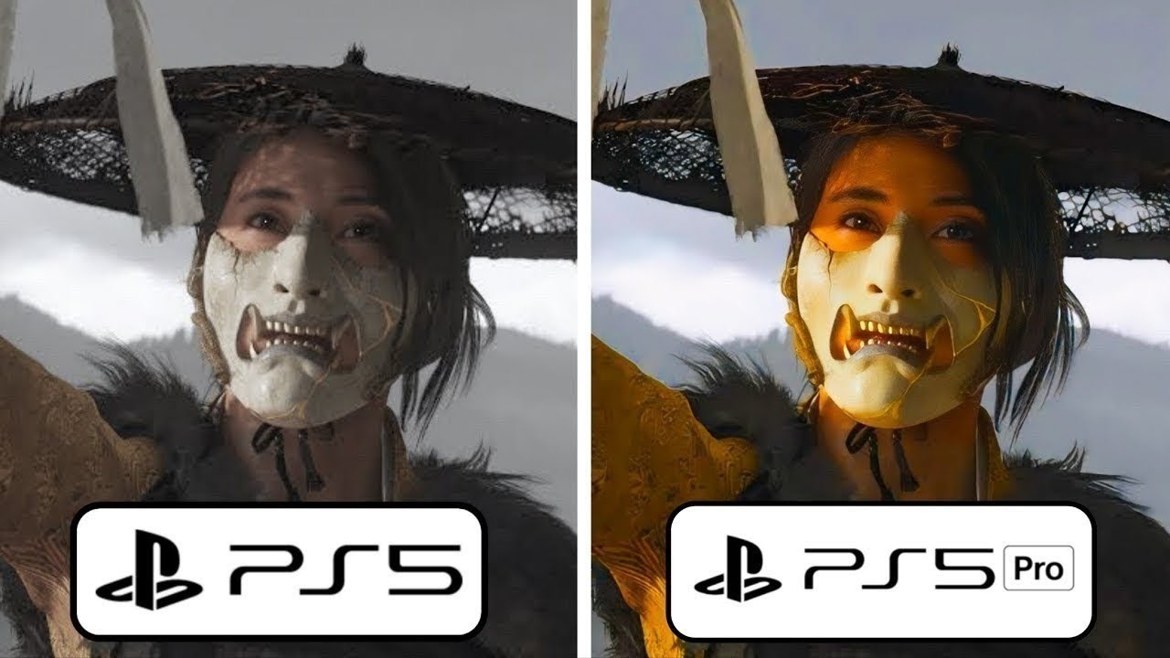Ghost of Yotei PS5 vs PS5 Pro Graphics Comparison - YouTube