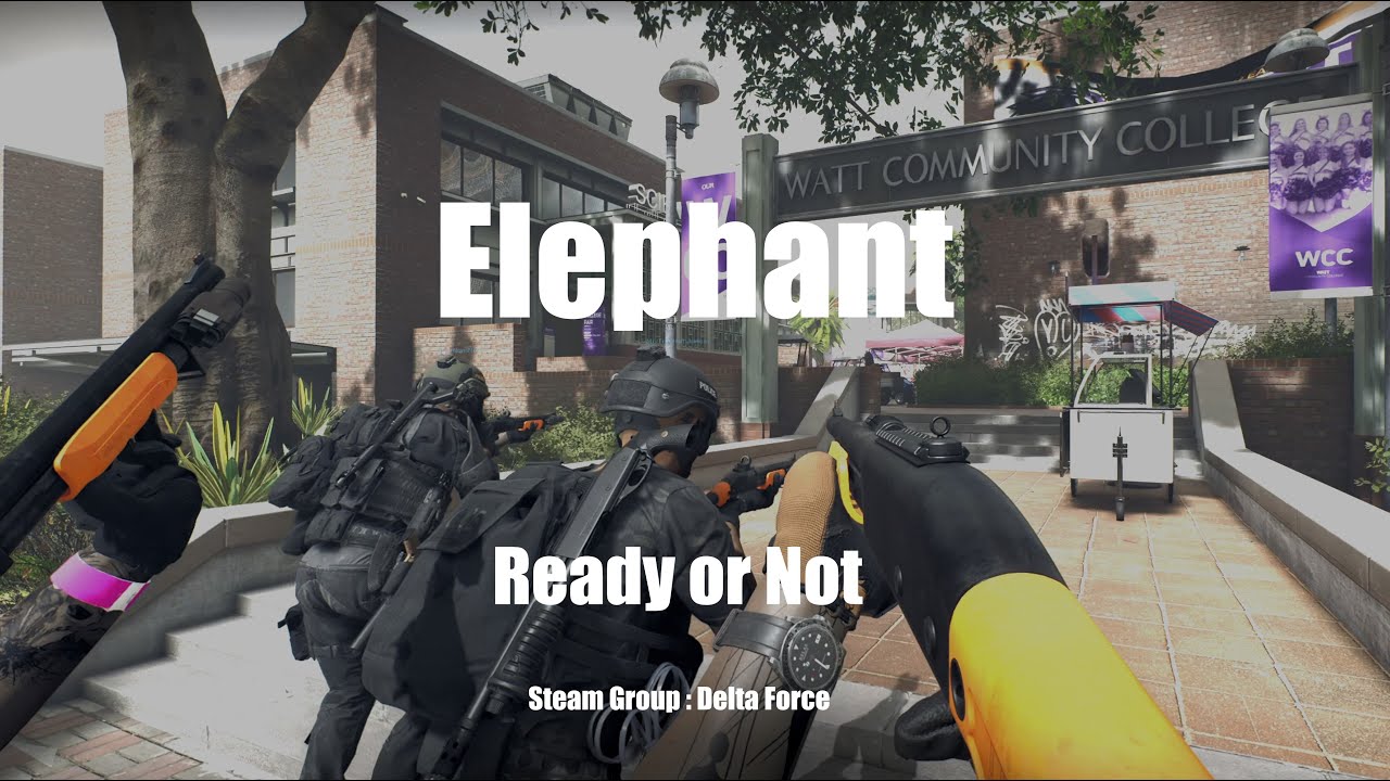 Elite SWAT Team Faces Ultimate Challenge in Elephant | Ready Or Not ...