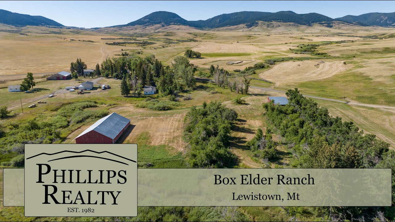 Sold! Box Elder Ranch | Lewistown, Mt - YouTube