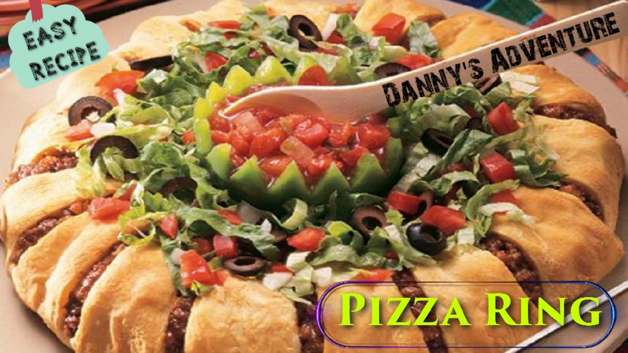 Pizza Ring | Homemade | easy recipe | how to make Puff Pizza Ring ...