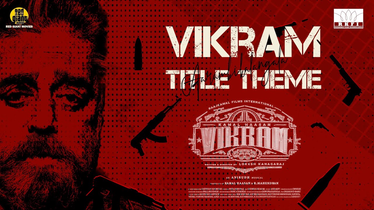VIKRAM Title Track Lyric | Kamal Haasan | Vijay Sethupathi | Lokesh ...