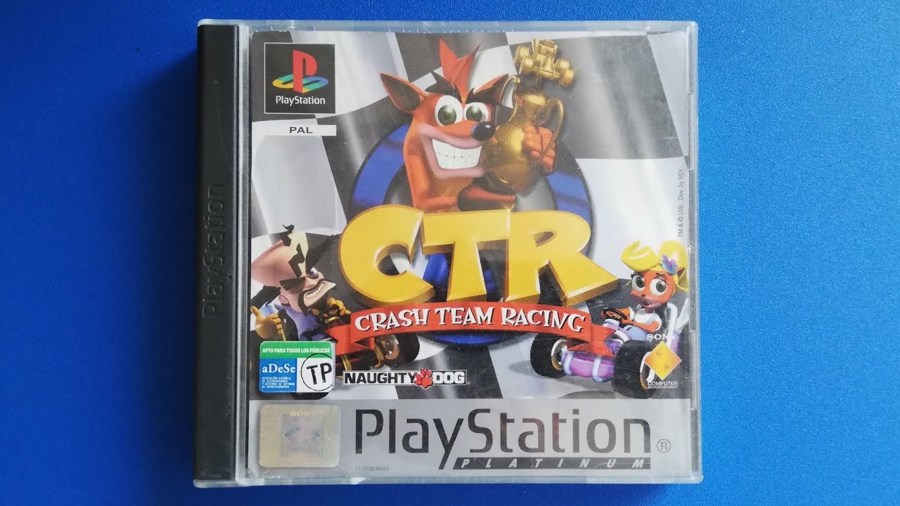 🎮 CTR Crash Team Racing para PS1 PlayStation Pequeño gameplay - YouTube
