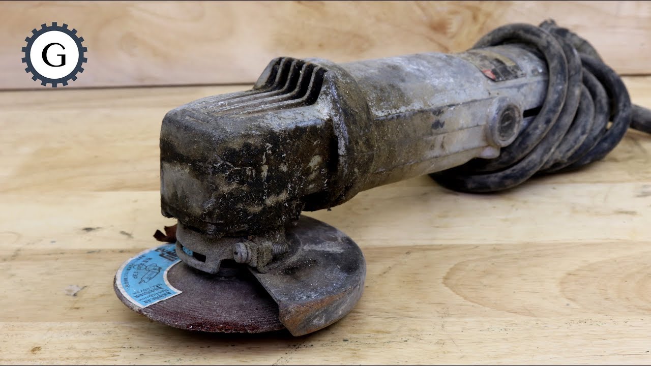 Angle Grinder Restoration | HITACHI Angle Grinder - YouTube